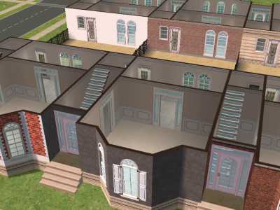 Mod The Sims - Return of the downtown lots...
