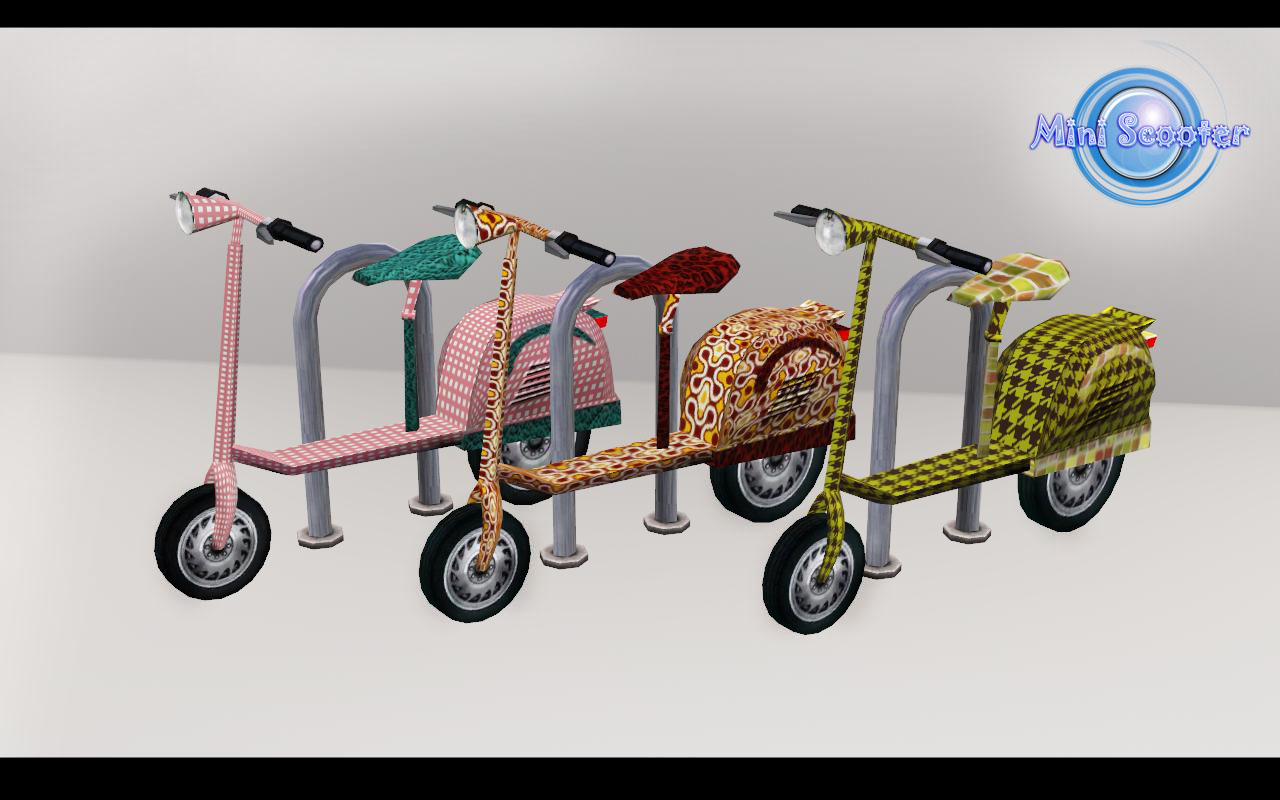 Mod The Sims - Mini Scooter - New Mesh