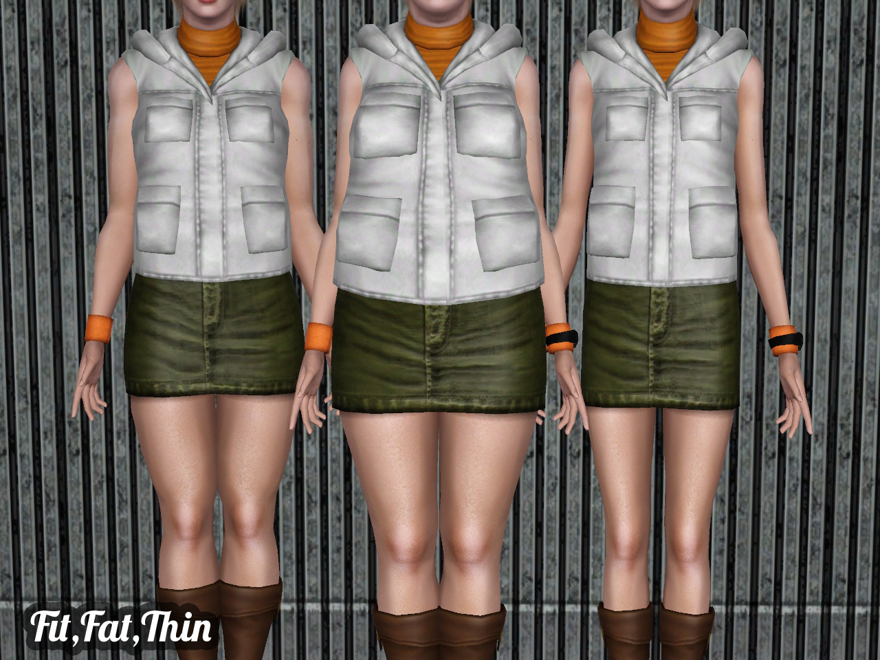 Mod The Sims - Silent Hill 3 - Heather Mason outfit & Hand Accessory (YA/A)