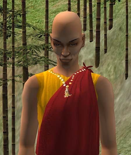 Mod The Sims - Bu and Ve Dah - Tibetan Buddhist Monks