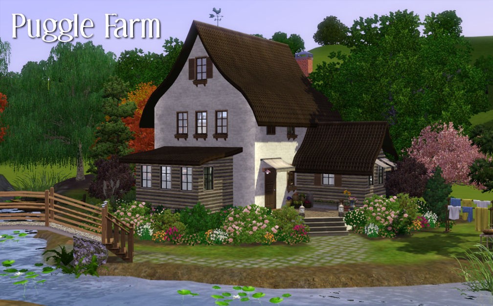 Mod The Sims - Puggle Farm - a cozy farm home