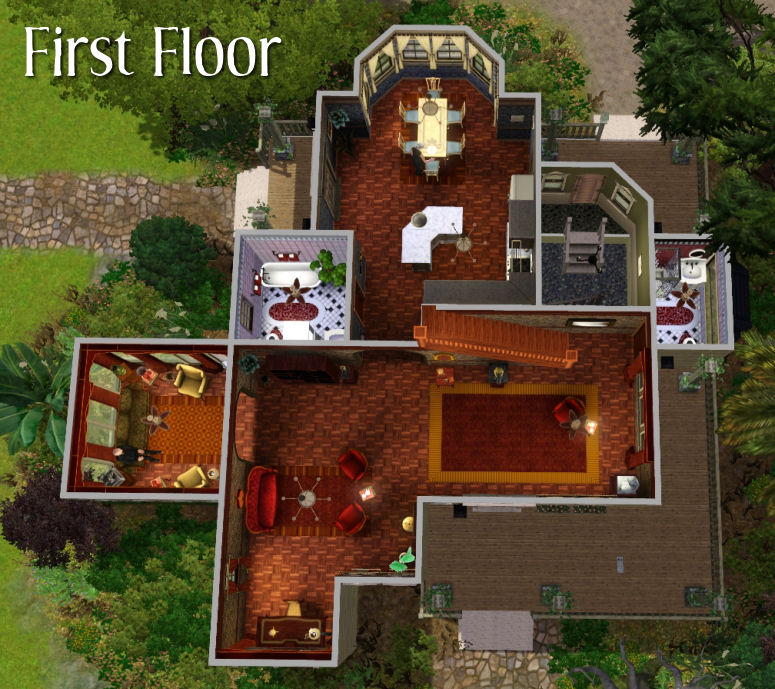 gothic victorian house layout