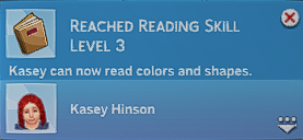 Mod The Sims - Toddlers Learn to Read Skill Mod