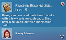 Mod The Sims - Toddlers Learn to Read Skill Mod