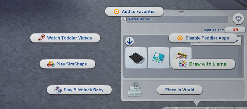 Mod The Sims - Toddlers Learn to Read Skill Mod