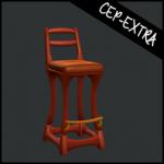 Mod The Sims - Art Nouveau Bar Stool [CEP-Extra]
