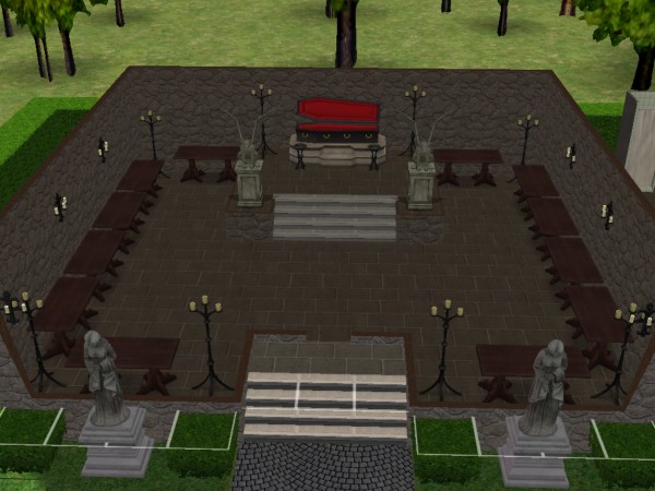 Mod The Sims - Pleasantview Memorial Cemetary.
