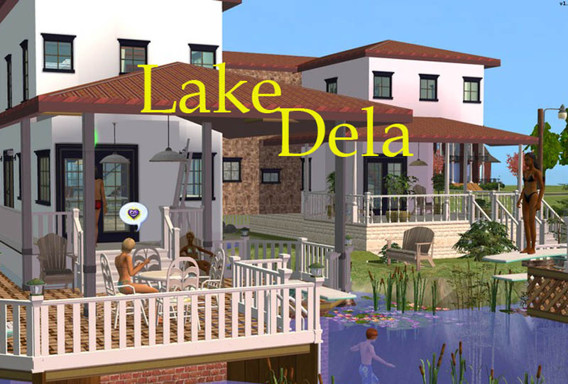 Mod The Sims - Swimmable Lake Dela