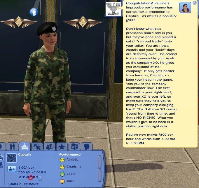 Mod The Sims - Army Officer Career - Updated 09/13/2014