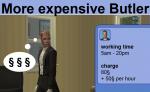 Mod The Sims - More expensive Butler