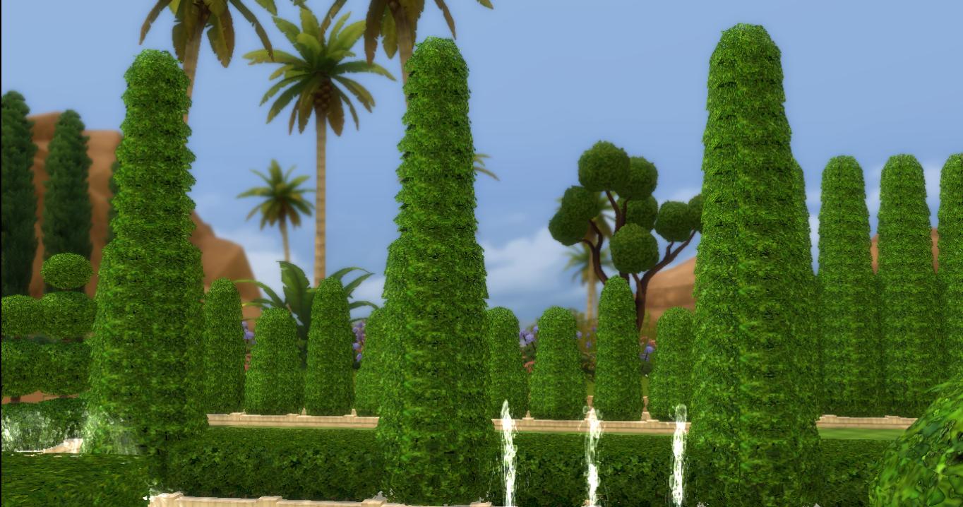 Mod The Sims - Elegance Topiary Shrubs TS4 Conversion