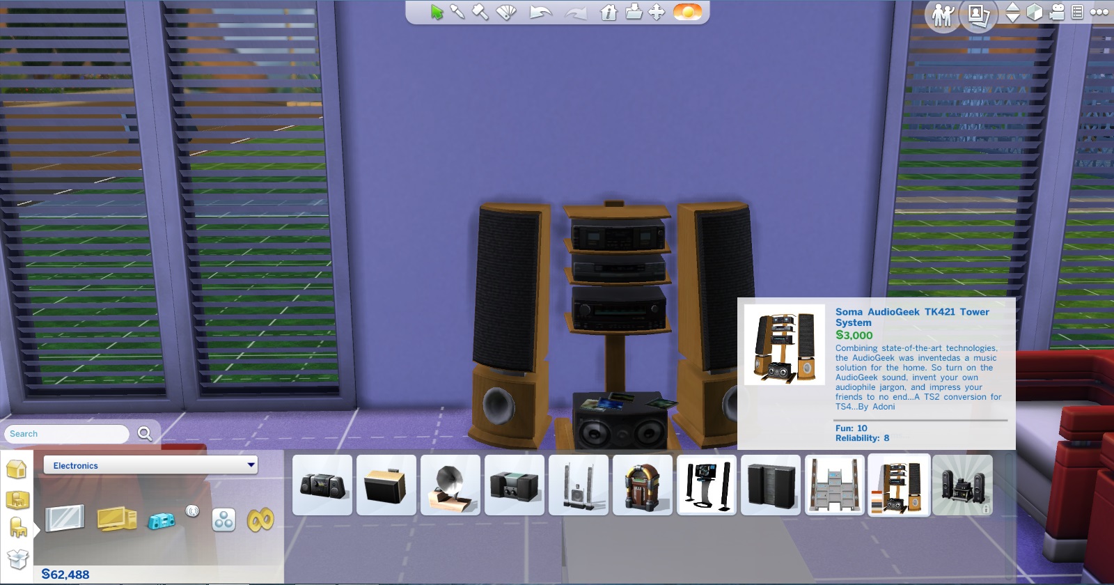 Mod The Sims - Soma AudioGeek Tower System