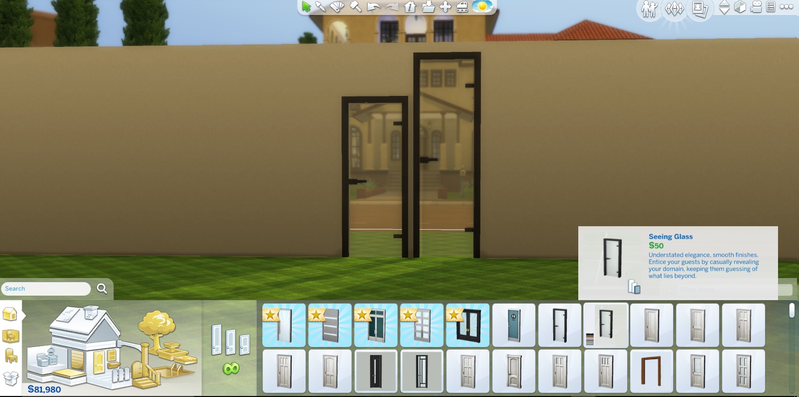 Mod The Sims - Sims 4 Doors Modified