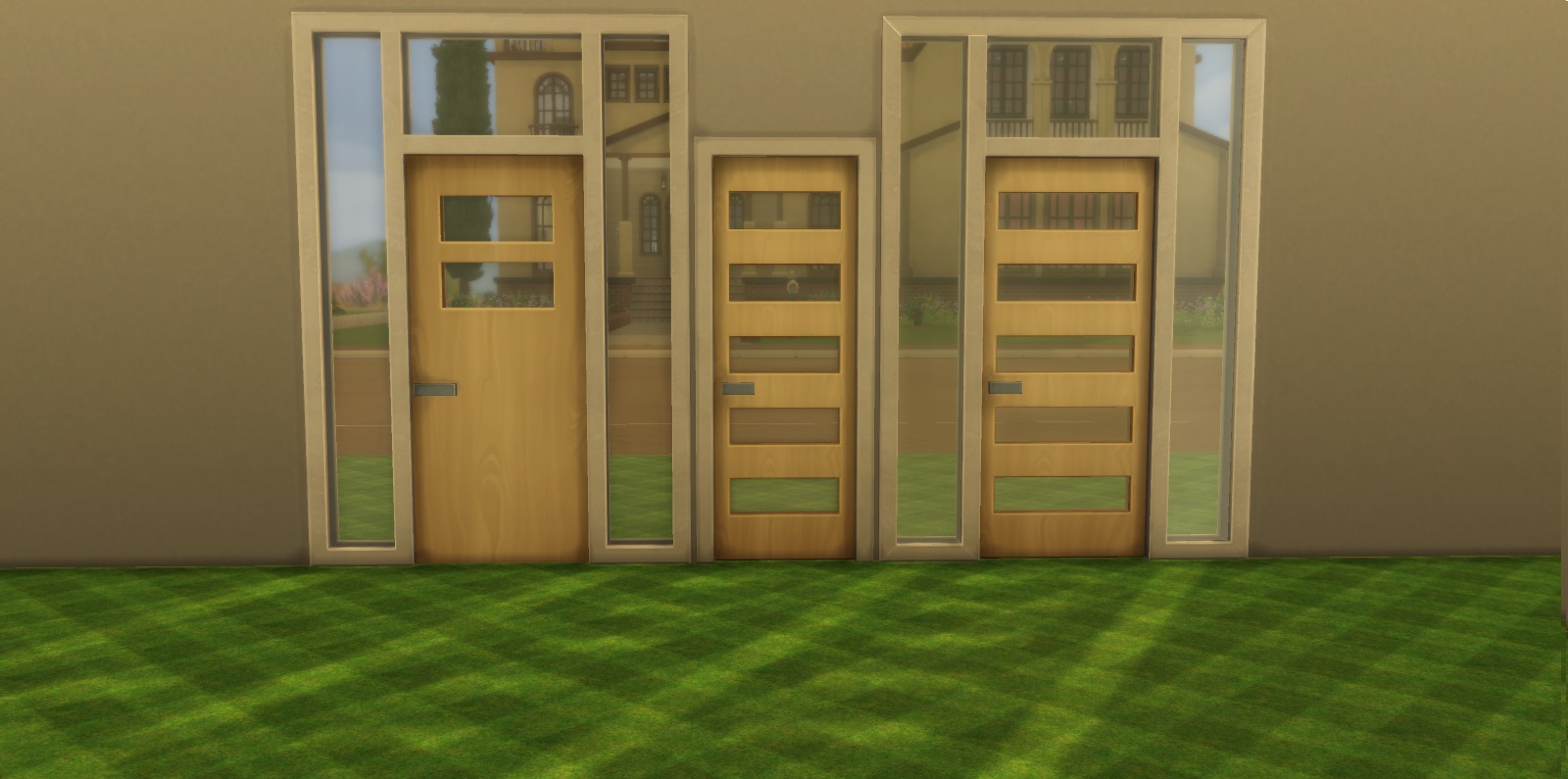 Mod The Sims - Sims 4 Doors Modified