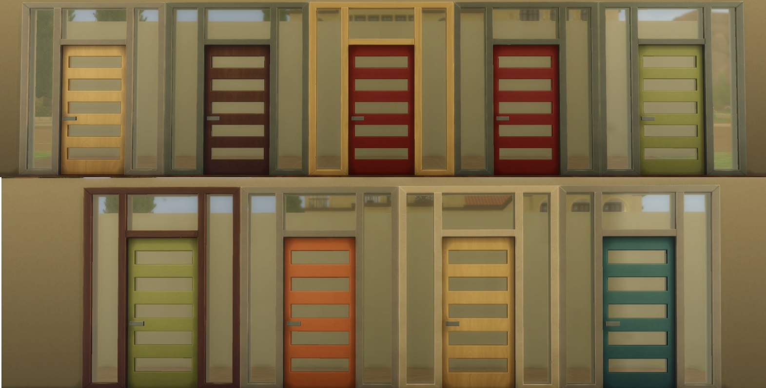 Mod The Sims - Sims 4 Doors Modified