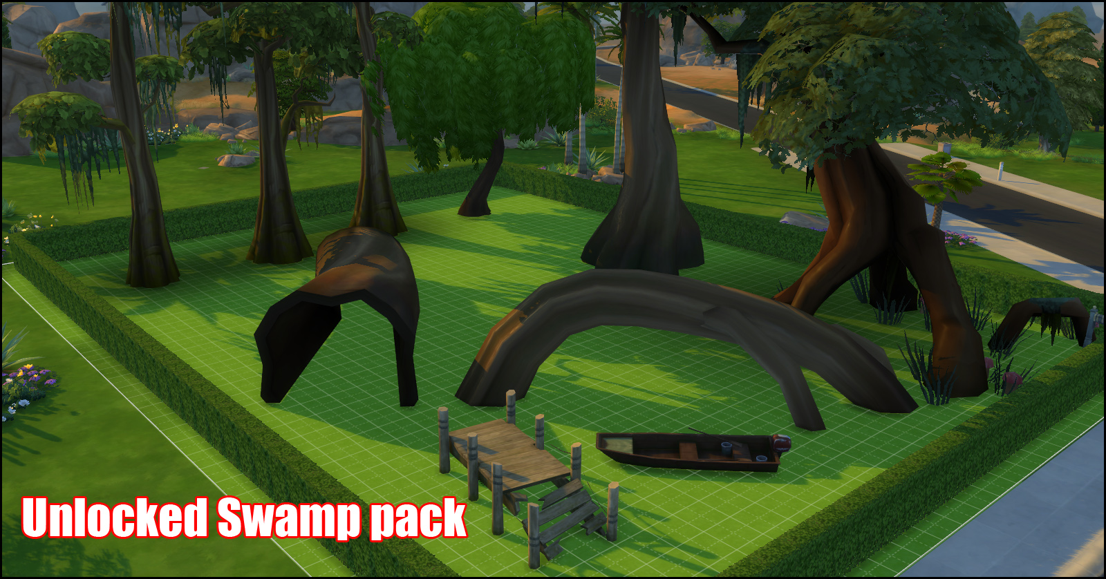 Mod The Sims - Unlocked Swamp Pack - UPDATED 19-07-2019