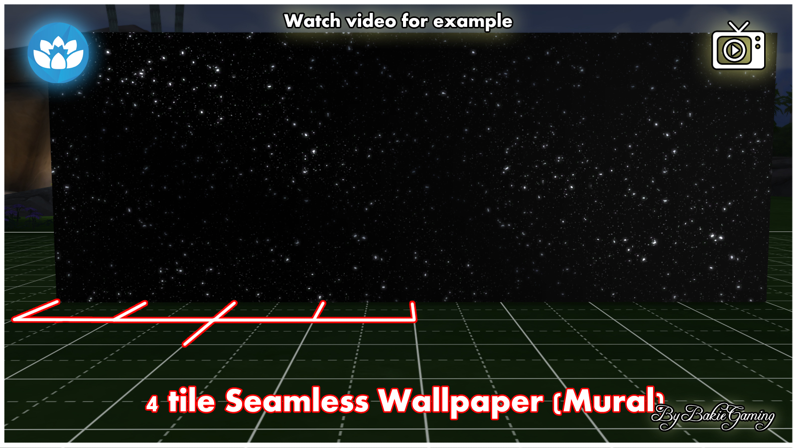Mod The Sims - Animated Wallpaper - Twinkling Stars