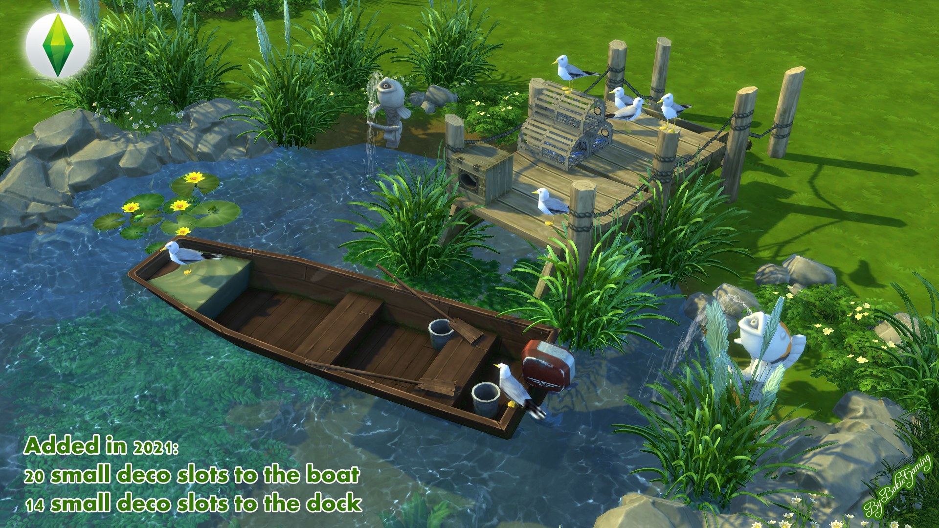 Mod The Sims - Unlocked Swamp Pack - UPDATED 19-07-2019