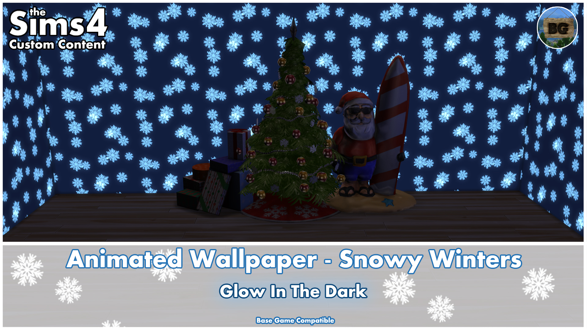 Mod The Sims - Animated Wallpaper - Snowy Winters