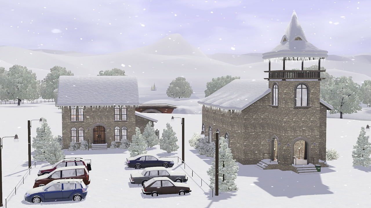 Mod The Sims - Pastor John's Church - Full Lot