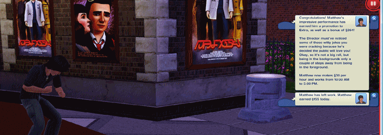 Mod The Sims - Sims 3 Custom Career: Show Business