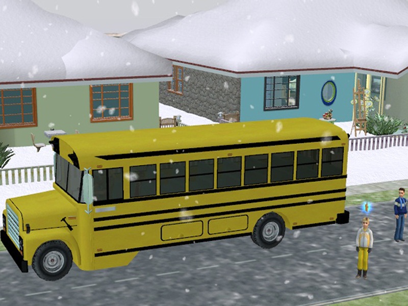 Mod The Sims - Game Mod - Move away from the bus door