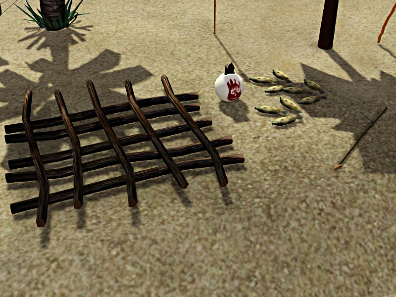 how to make a raft in sims 2 castaway