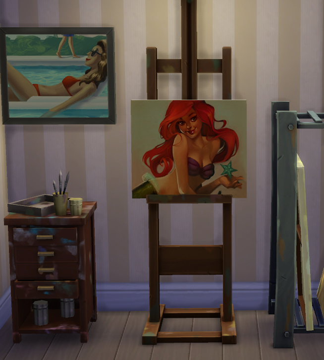 how to draw emotional painting sims 4