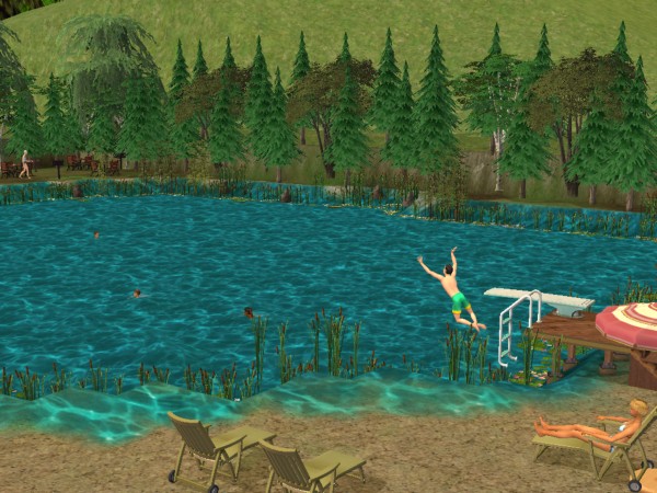 Mod The Sims - Swimmable Lake