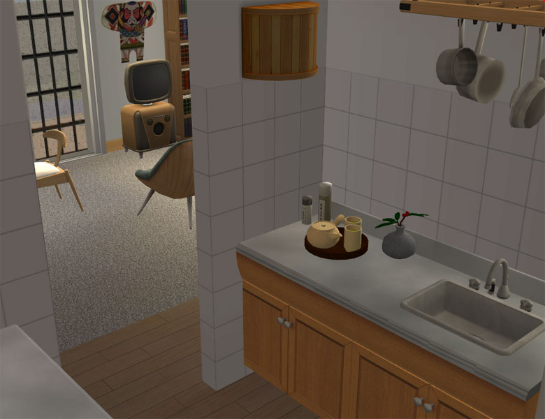 Mod The Sims - KATAMARI VILLAGE - #4 Todoroki Residence (a Japanese home)