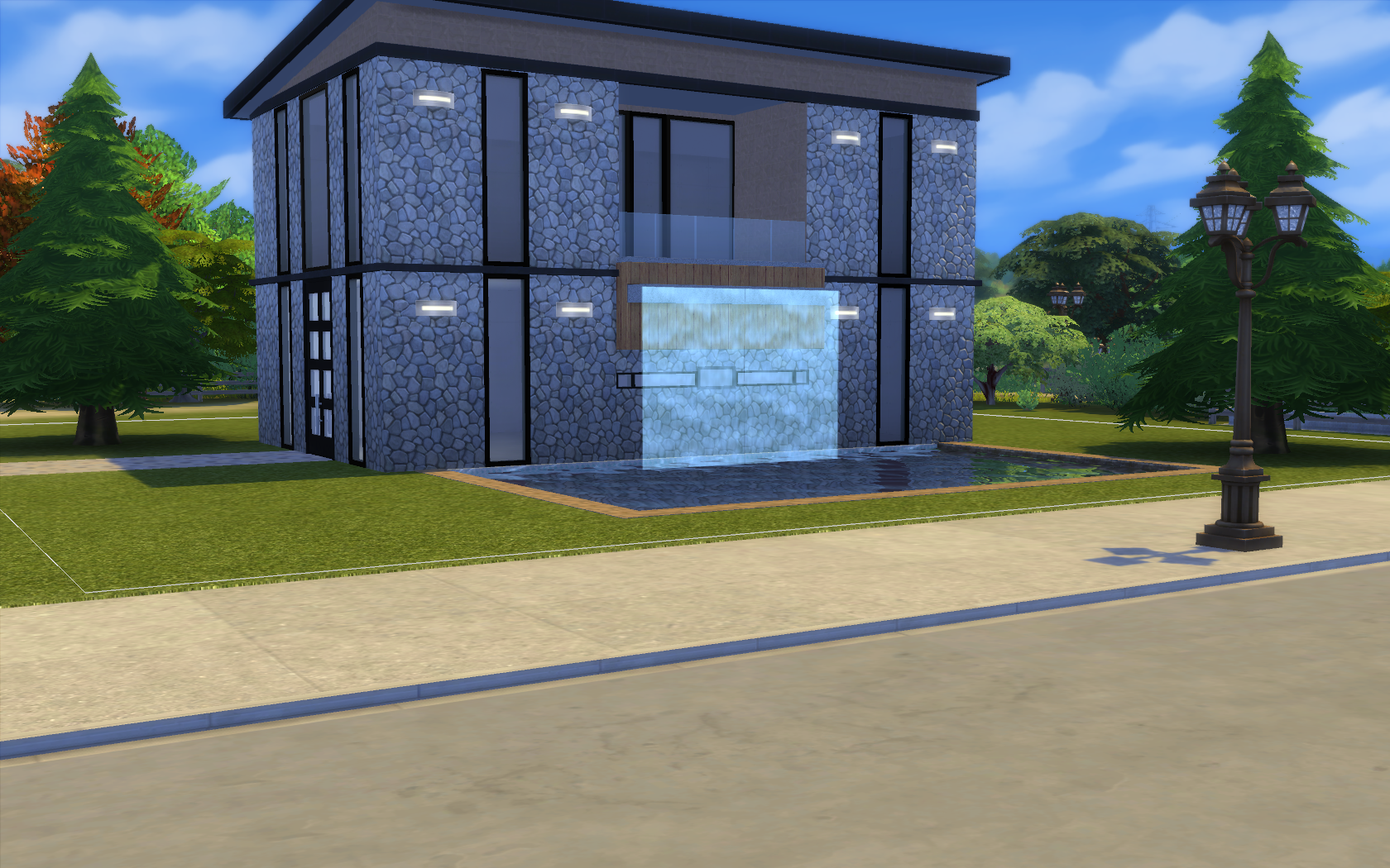 Mod The Sims - Three Waterfalls