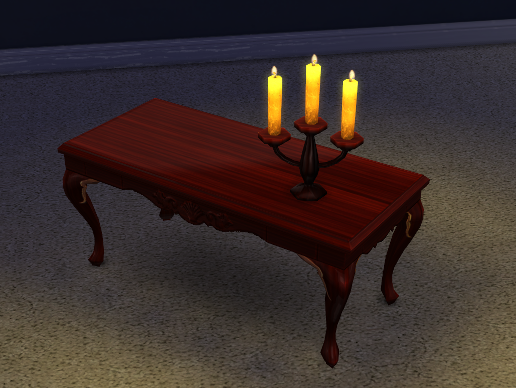 Mod The Sims - Smoreworthy Candle high-resolution recolor