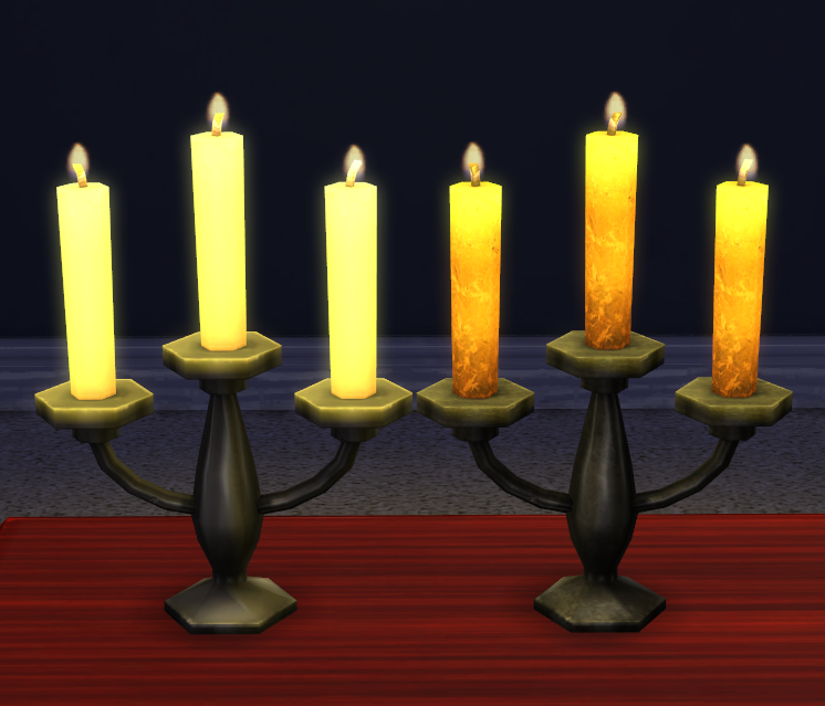 Mod The Sims - Smoreworthy Candle high-resolution recolor