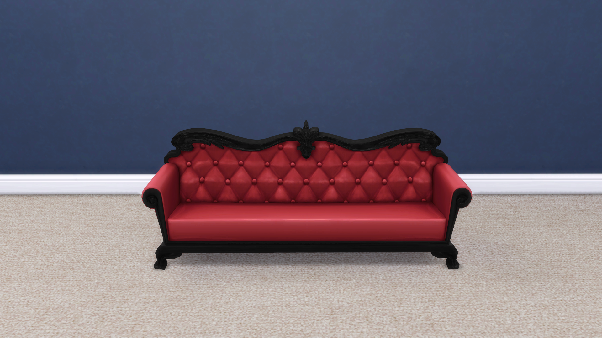 Mod The Sims - Princess Cordelia Raised Wood Set (Black)