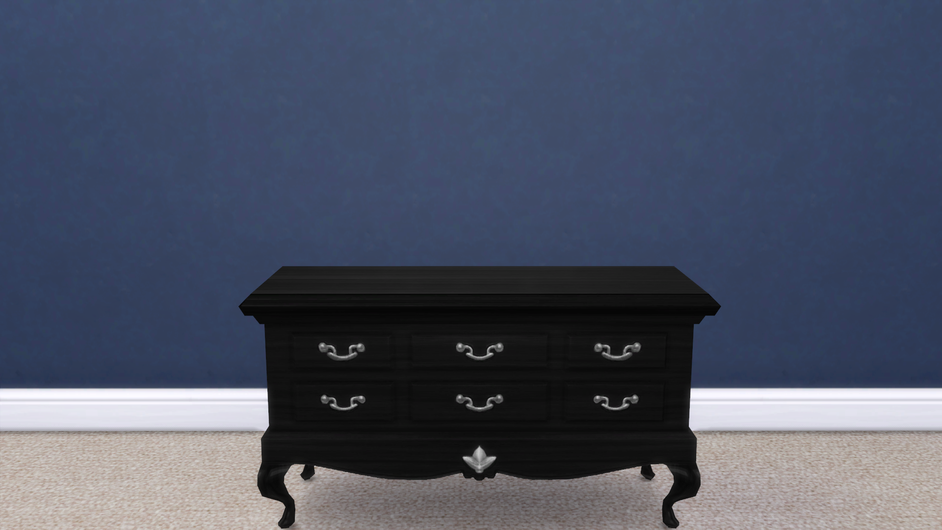 Mod The Sims - Princess Cordelia Raised Wood Set (Black)