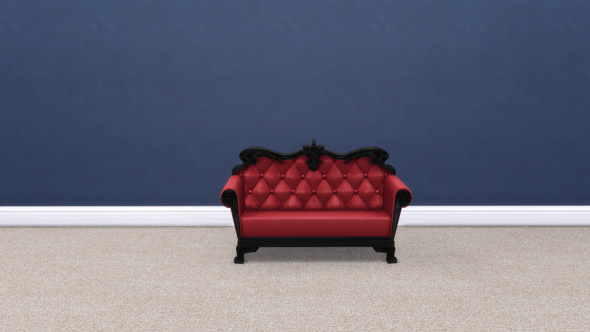 Mod The Sims - Princess Cordelia Raised Wood Set (Black)