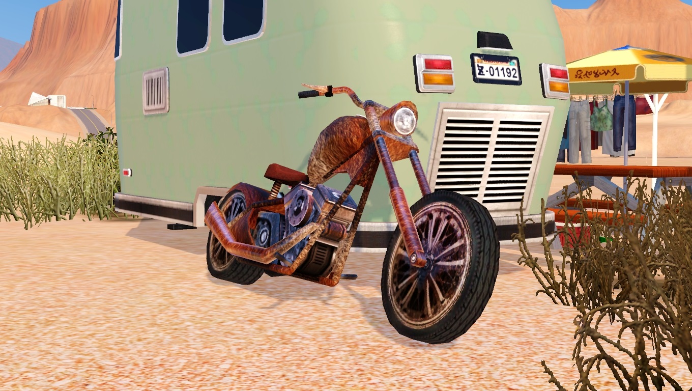 Mod The Sims - Rideable Street Bike