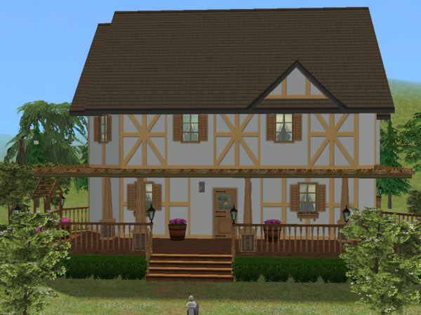 Mod The Sims - Cozy Country Farm House