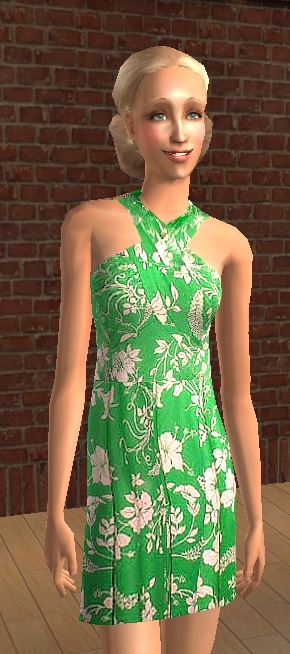 Mod The Sims - 3 vintage dresses (by request from Adorevintage)