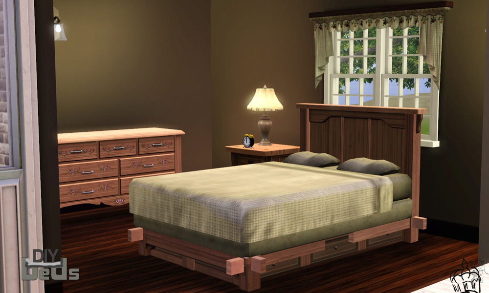 sims 3 bed