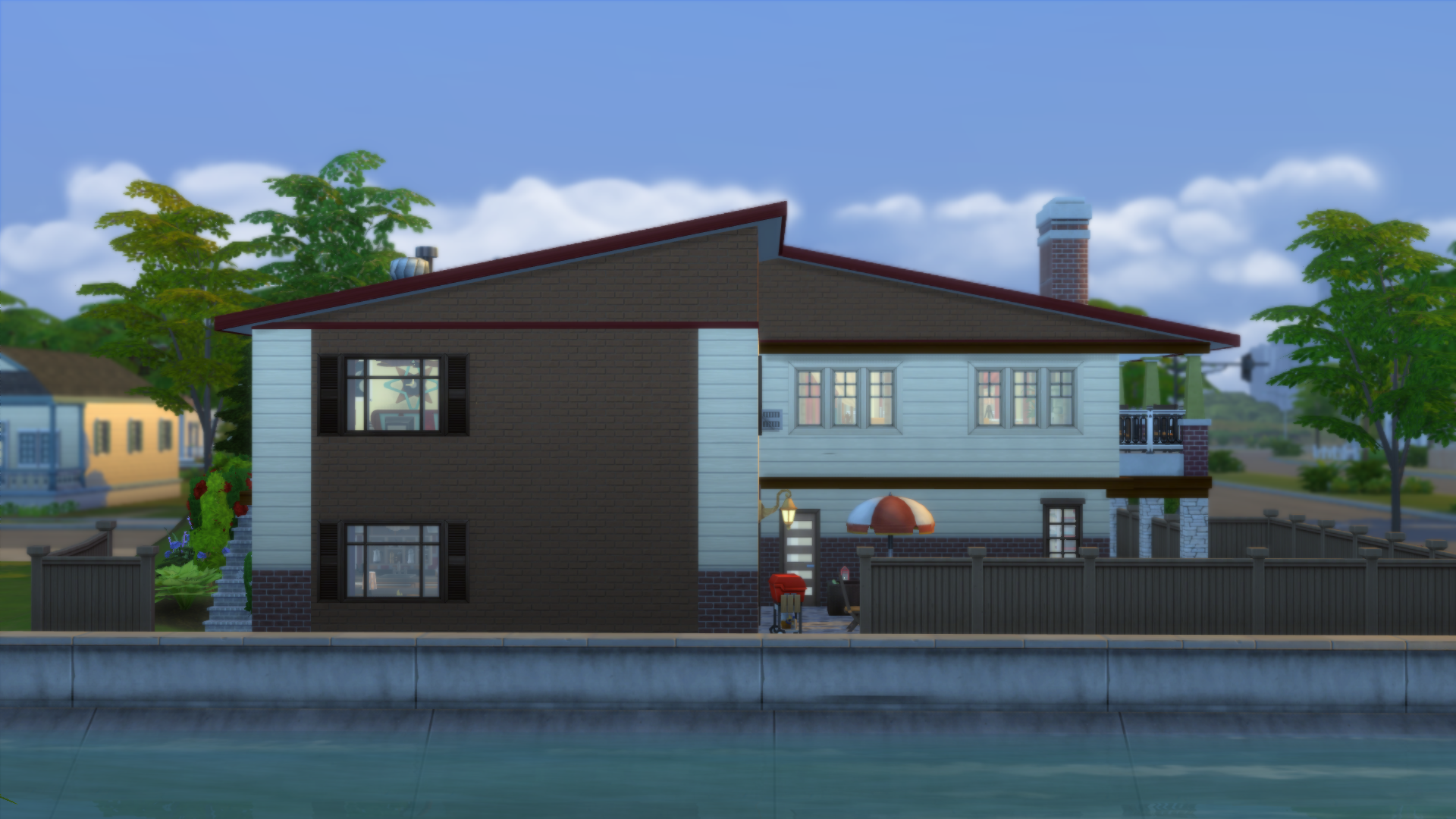 Mod The Sims - Big and Fancy 70s Time Capsule (No CC)