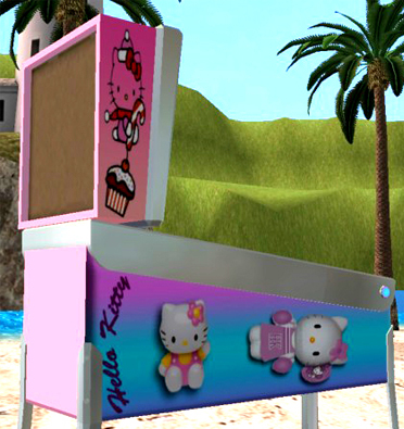 Mod The Sims - Testers Wanted!: Hello Kitty Pinball Machine