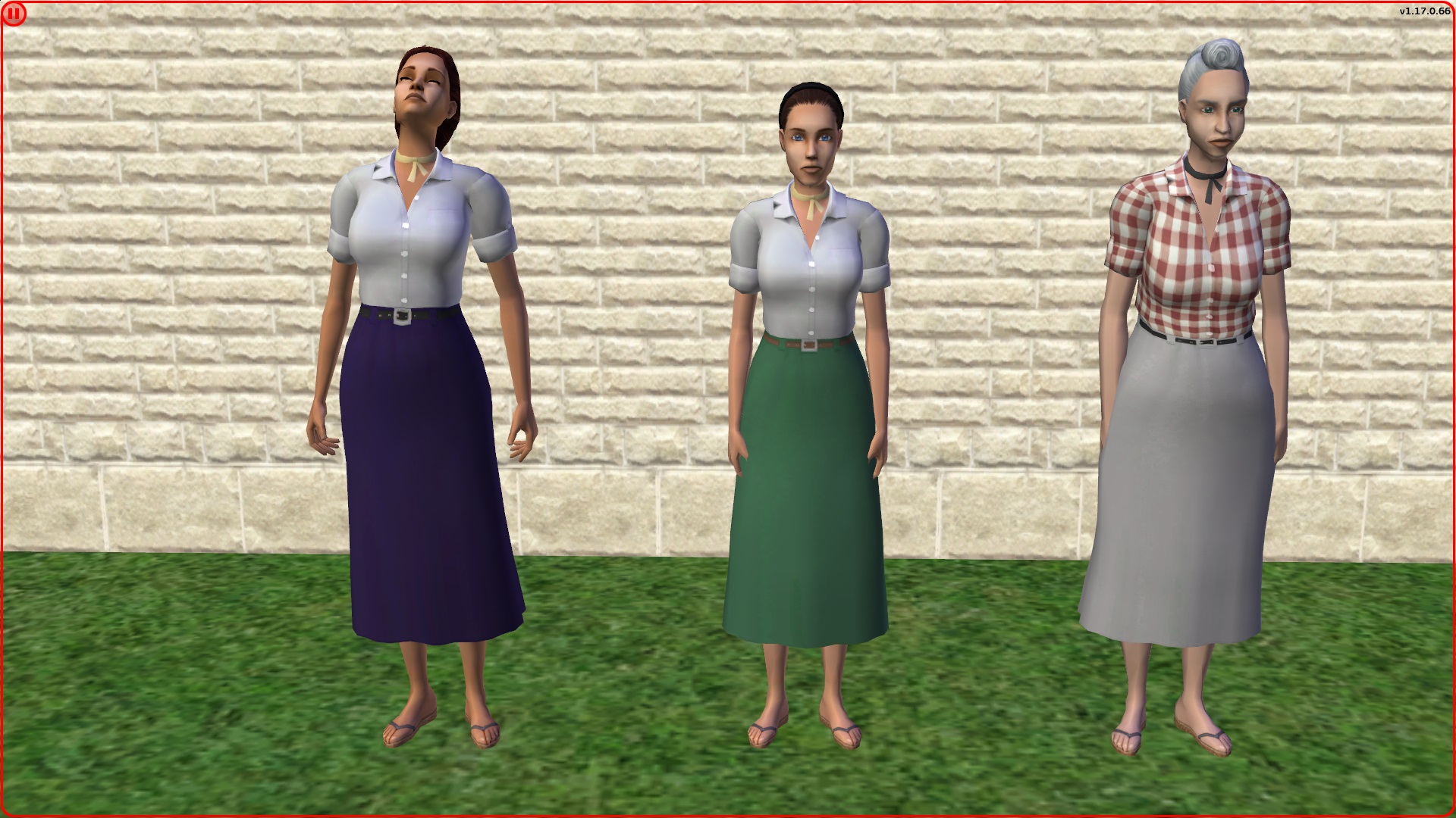 Mod The Sims - 3to2 Conversion - WA French Farmer Outfit