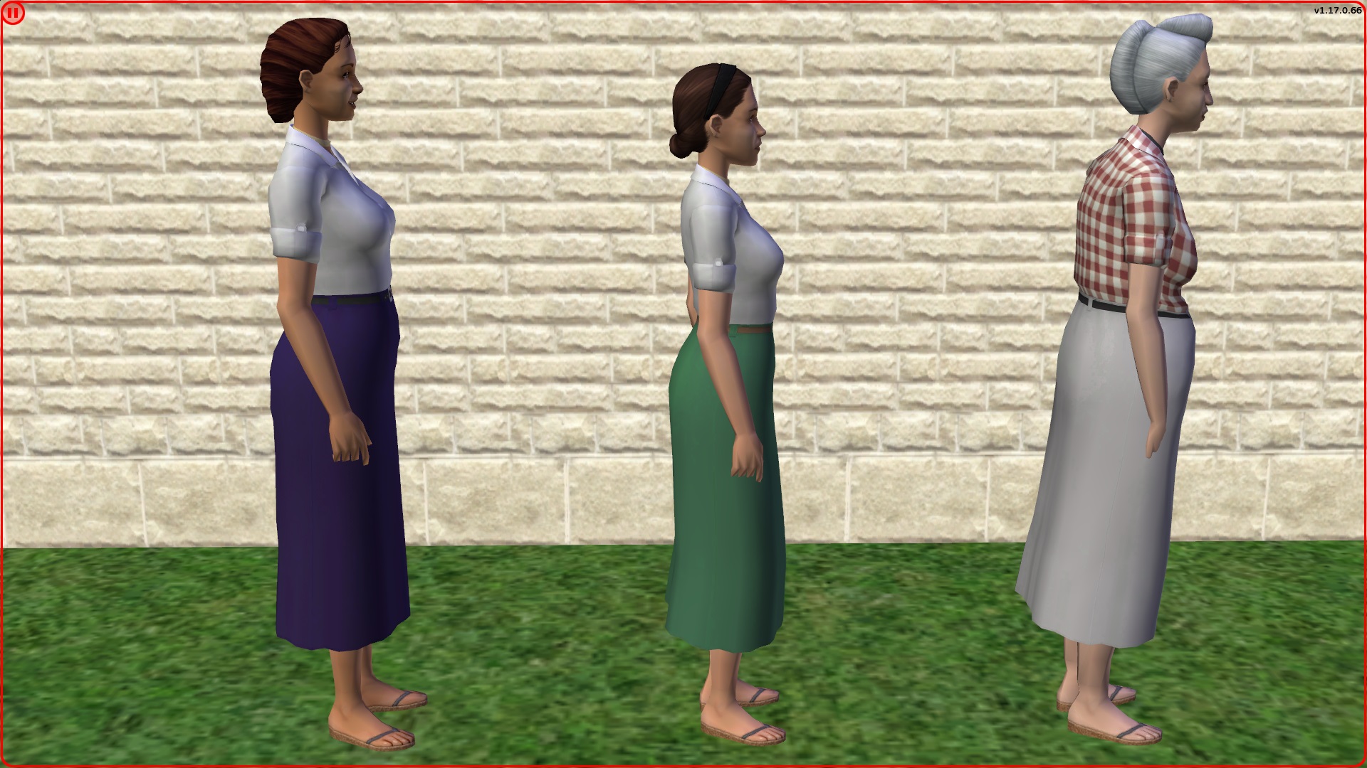 Mod The Sims - 3to2 Conversion - WA French Farmer Outfit