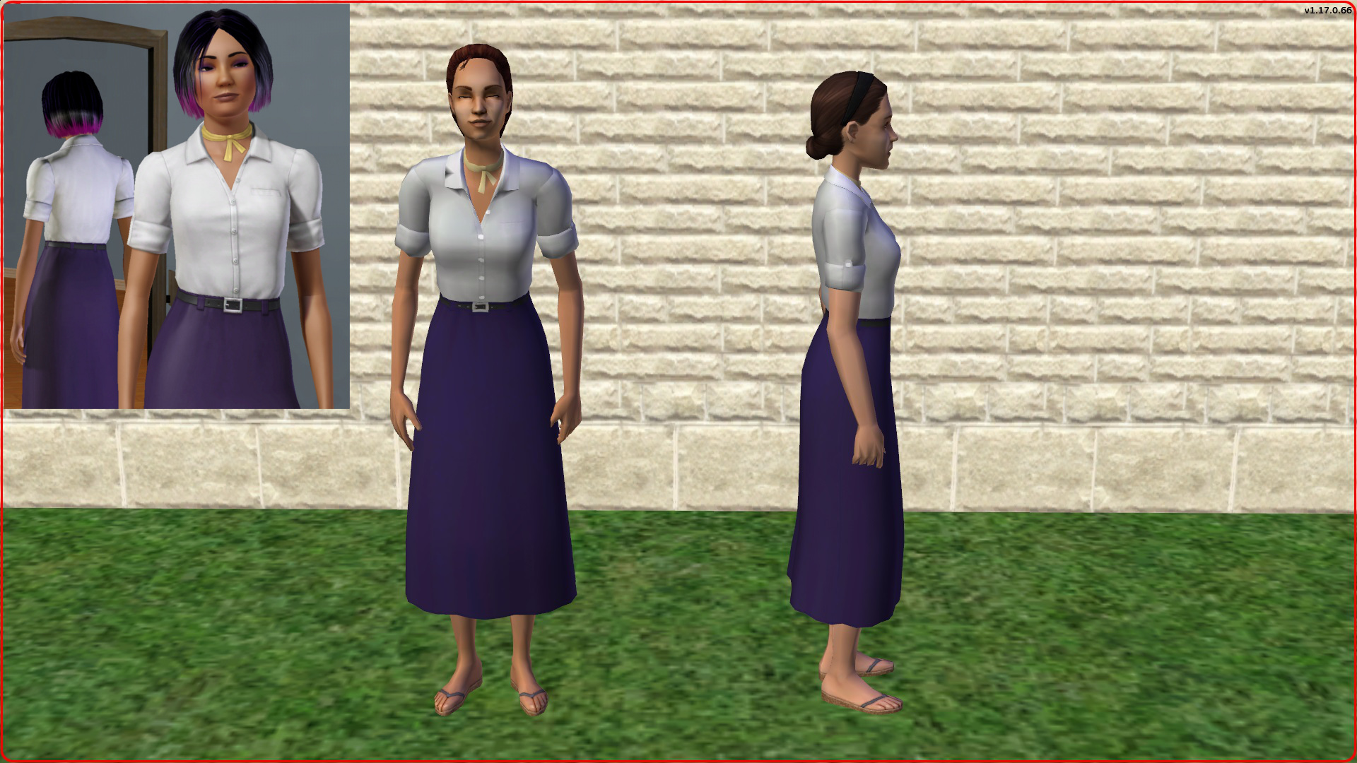 Mod The Sims - 3to2 Conversion - WA French Farmer Outfit