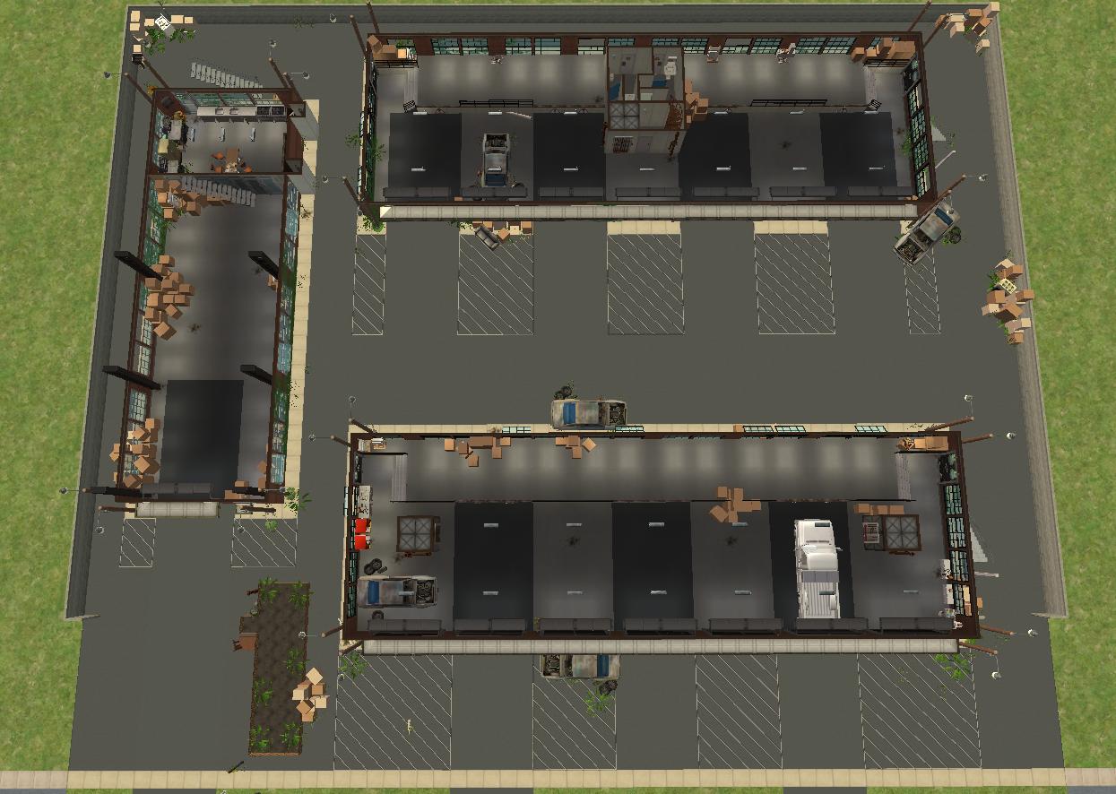 Mod The Sims - Armscor Warehouses - NO CC