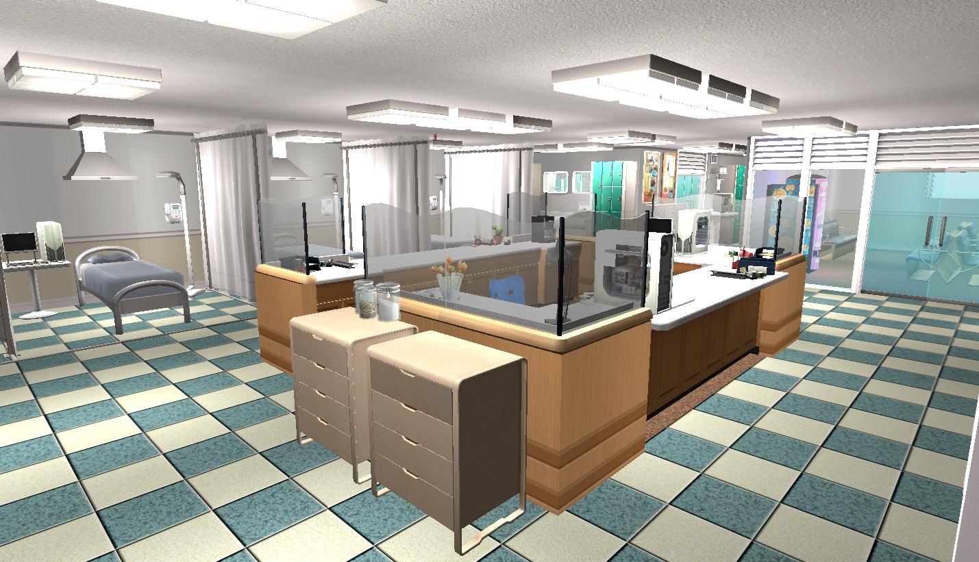 Mod The Sims - Mother's Mercy Medical Center - NO CC