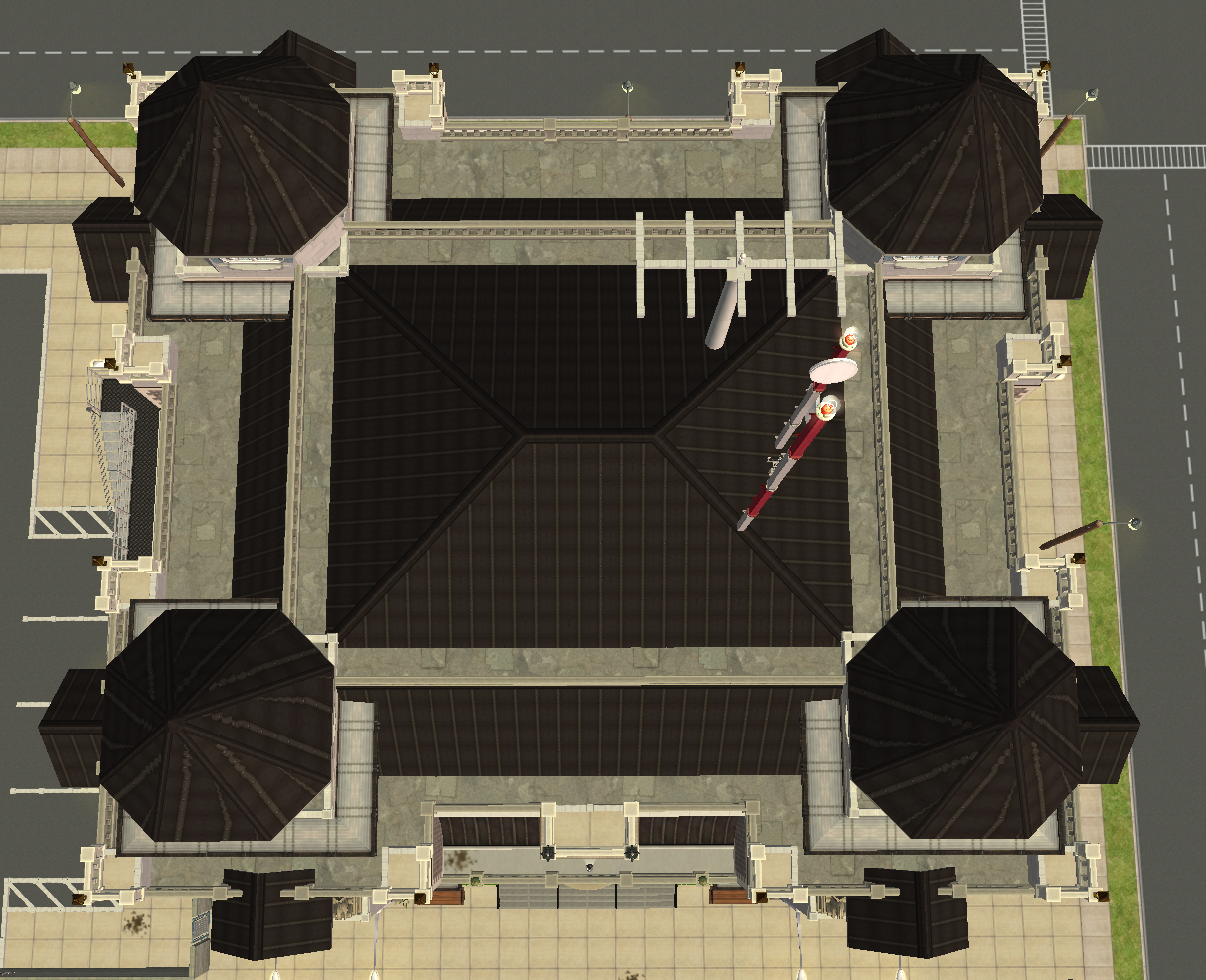 Mod The Sims - SimCity Central Police Station - NO CC