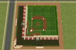 Mod The Sims - Sim State University Stadiums -2 Lots - NO CC