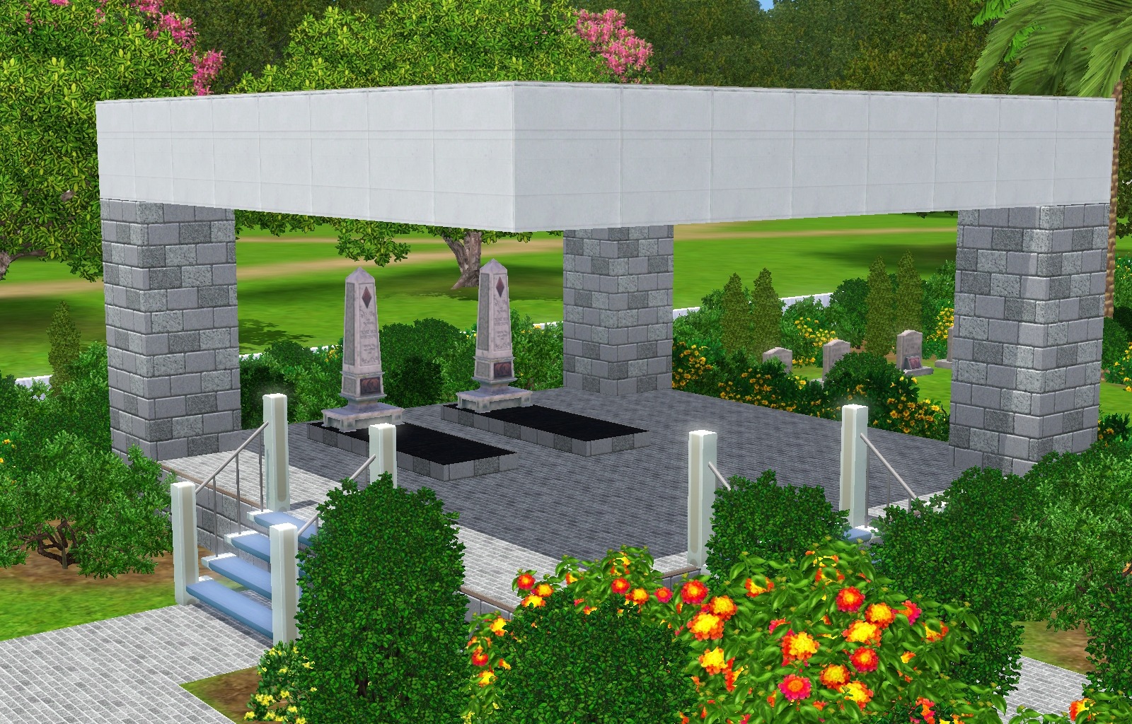 Mod The Sims - Massive Modern Graveyard